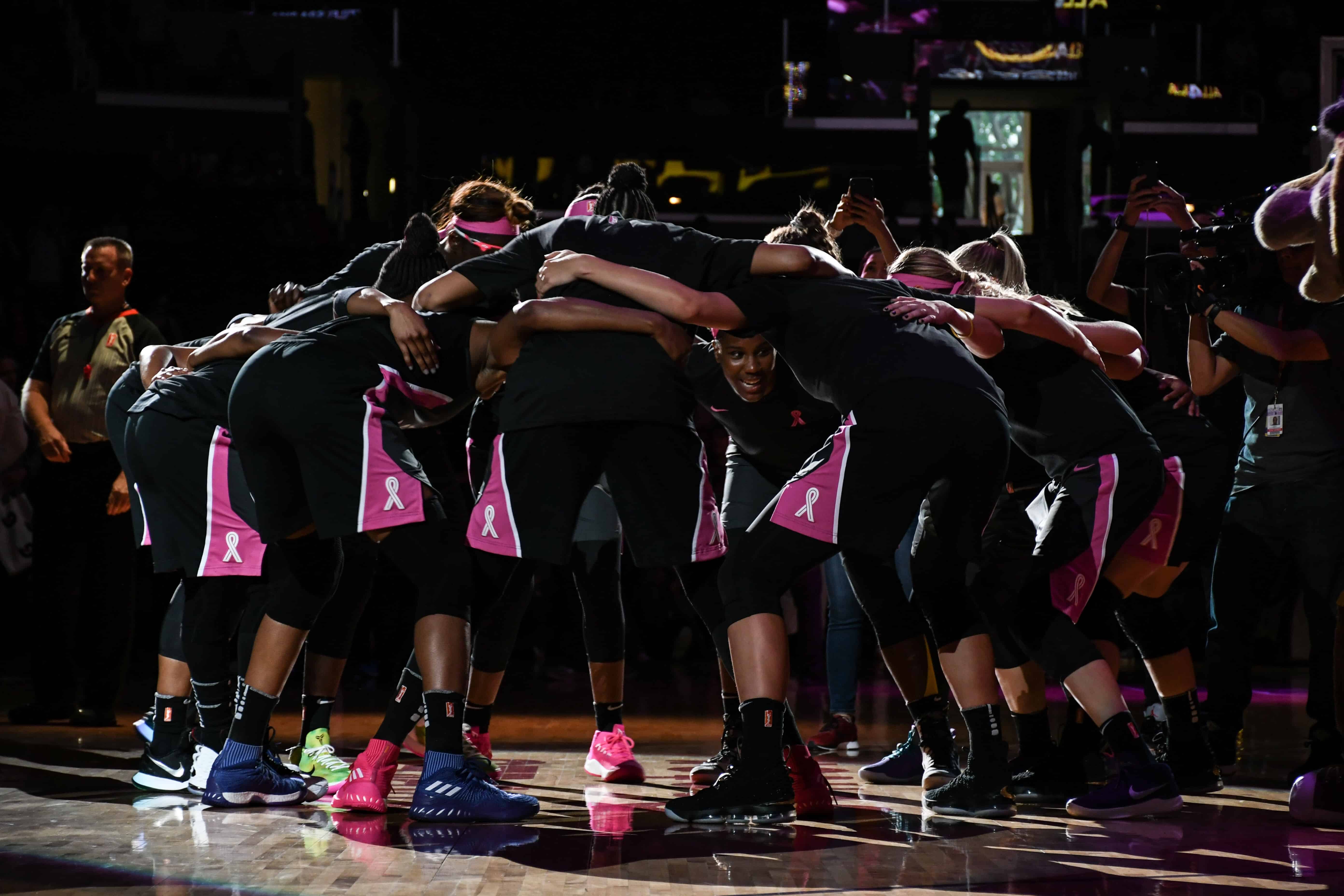 8/2/18 PHOTOS: Lynx vs. Sparks (Pink Game) - Made for the W