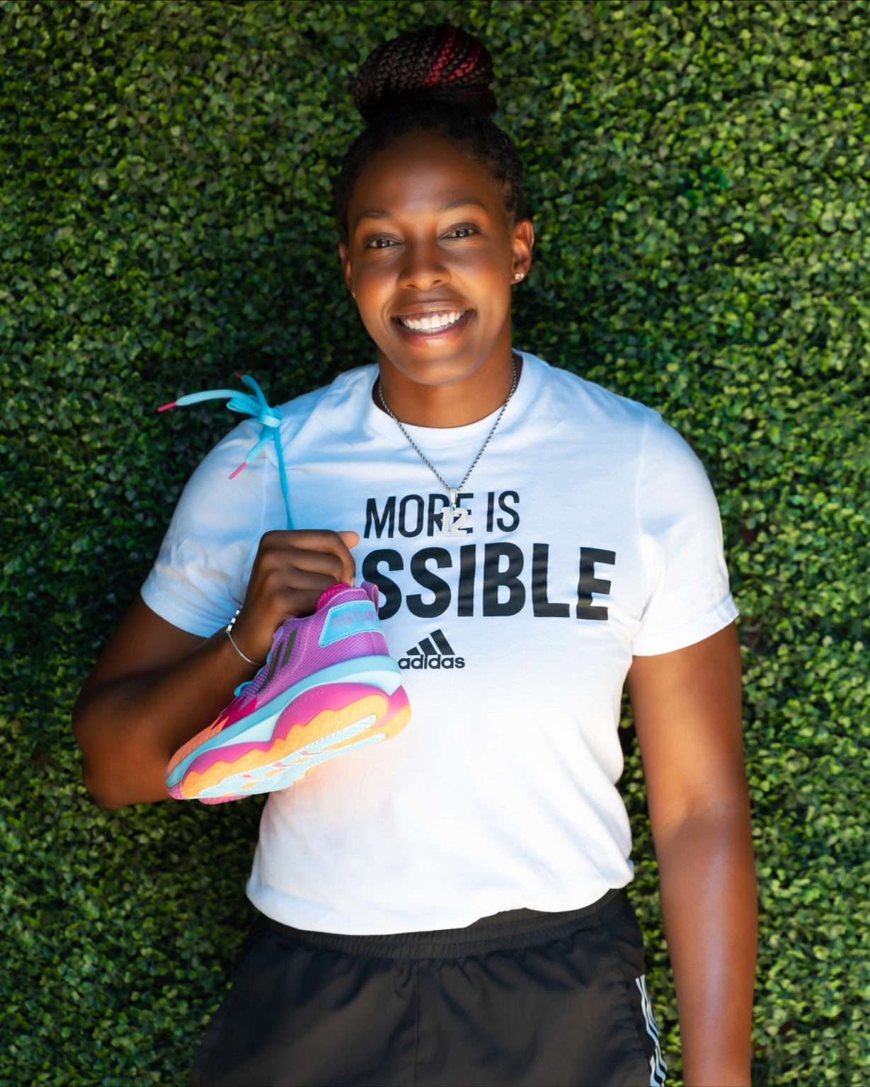 WNBA All Star Chelsea Gray Debut's Dame 8 Player Exclusive - Made for the W