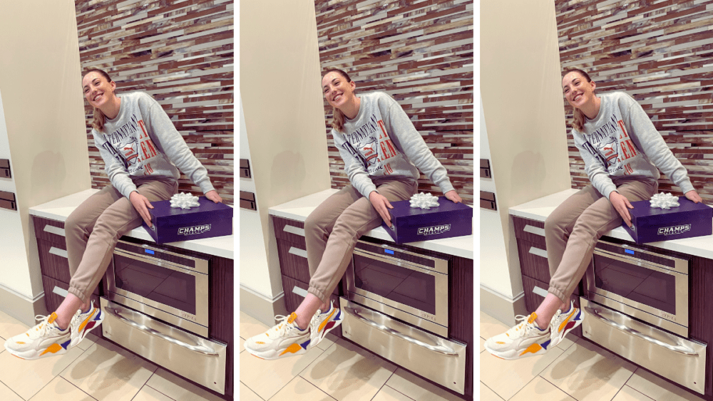 Katie Lou Samuelson x Champs Sports 2022 Holiday Campaign - Made for the W